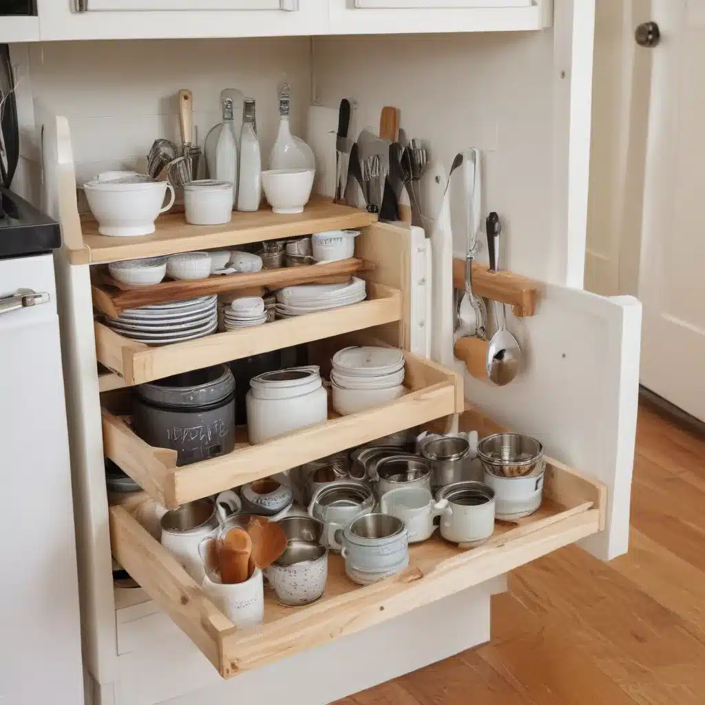 Clever Solutions For Tiny Kitchen Storage - ABC Home Ltd