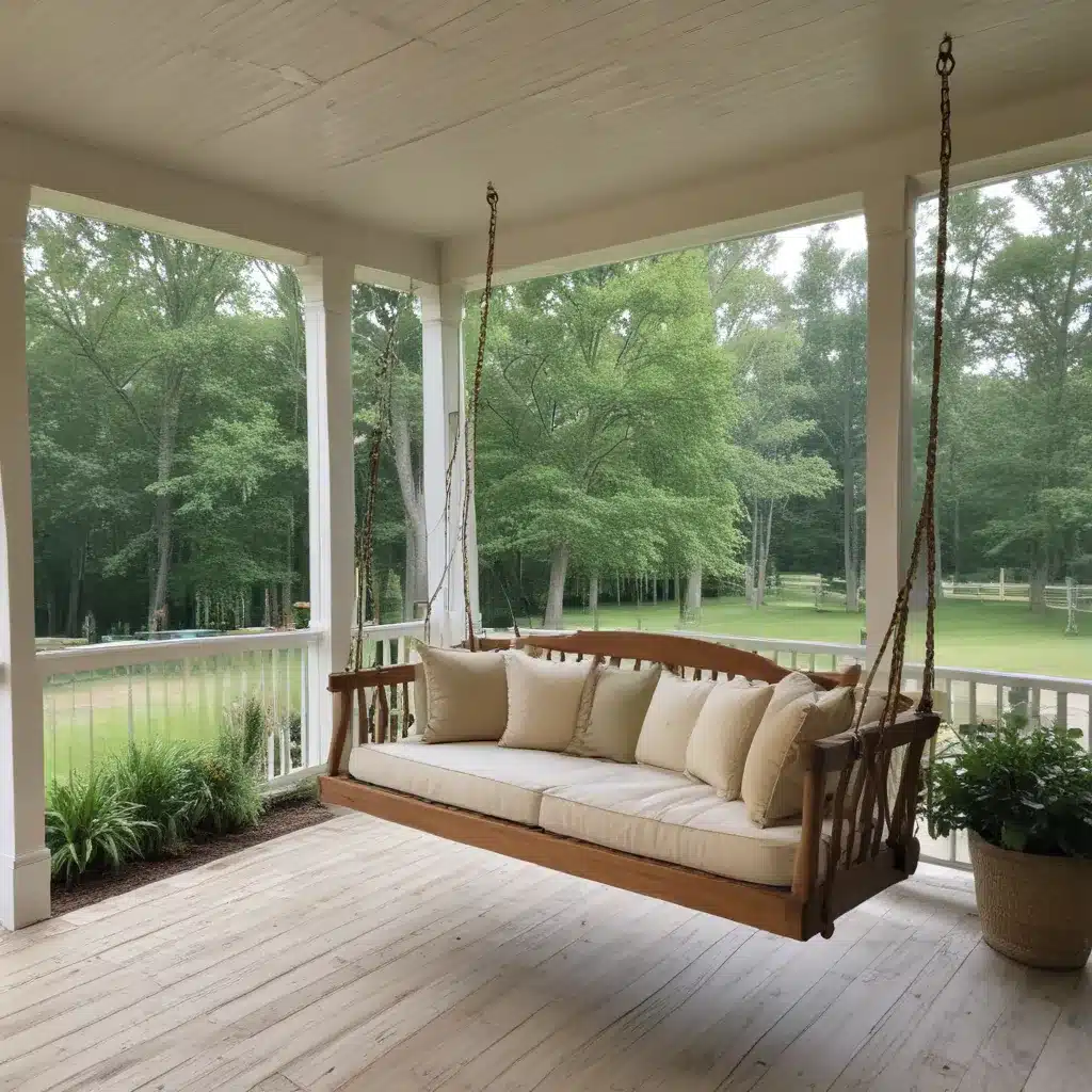 Creating the Ultimate Porch Swing Space in Aberdeen - ABC Home Ltd