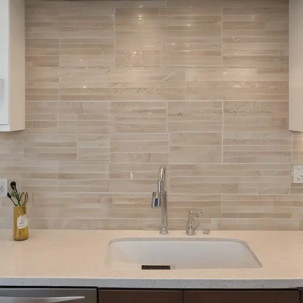 Glass Tile Backsplashes: Lighting Up Neutral Kitchens with Pops of ...